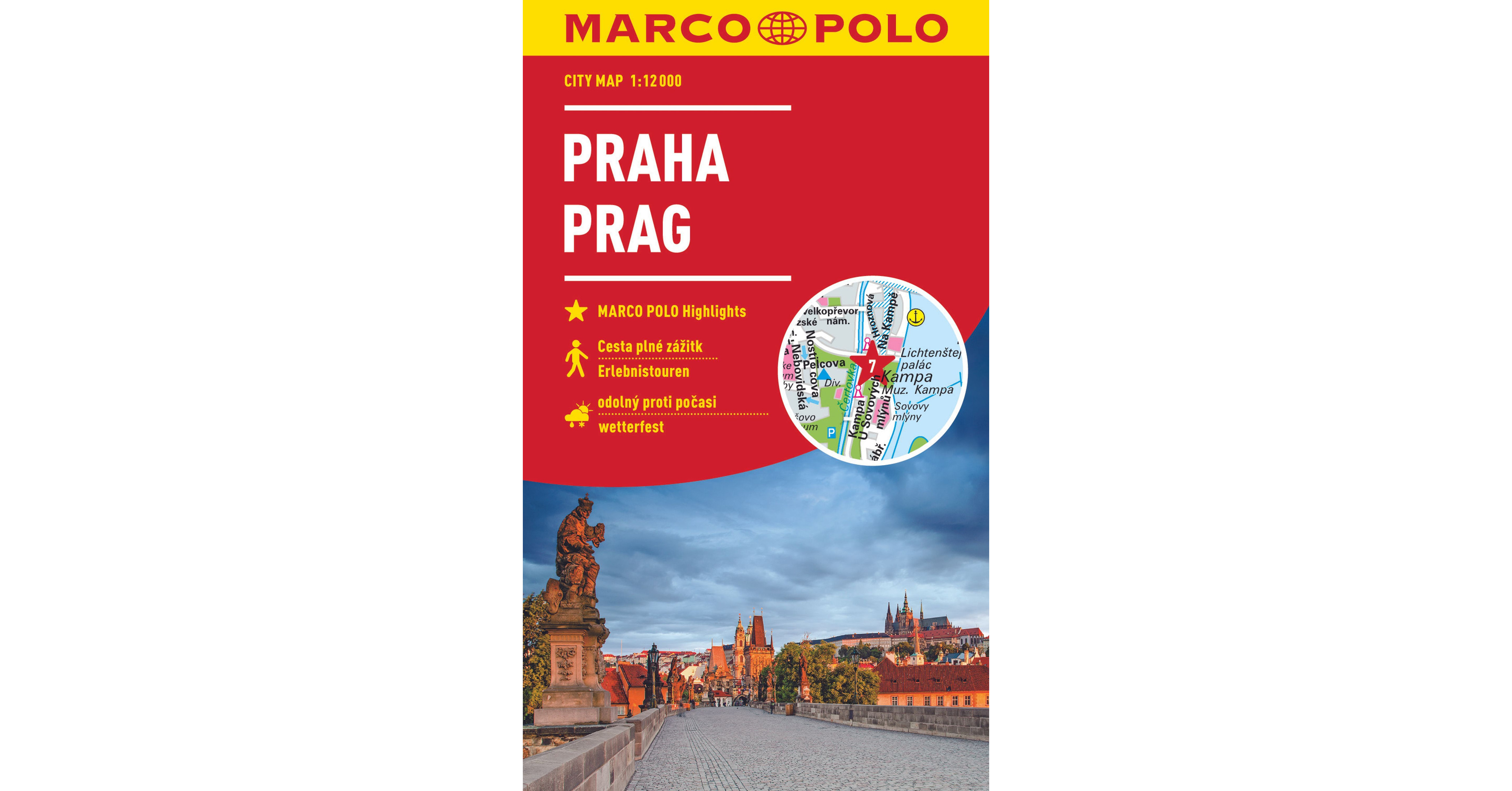 Praga harta orașului (Marco Polo)
