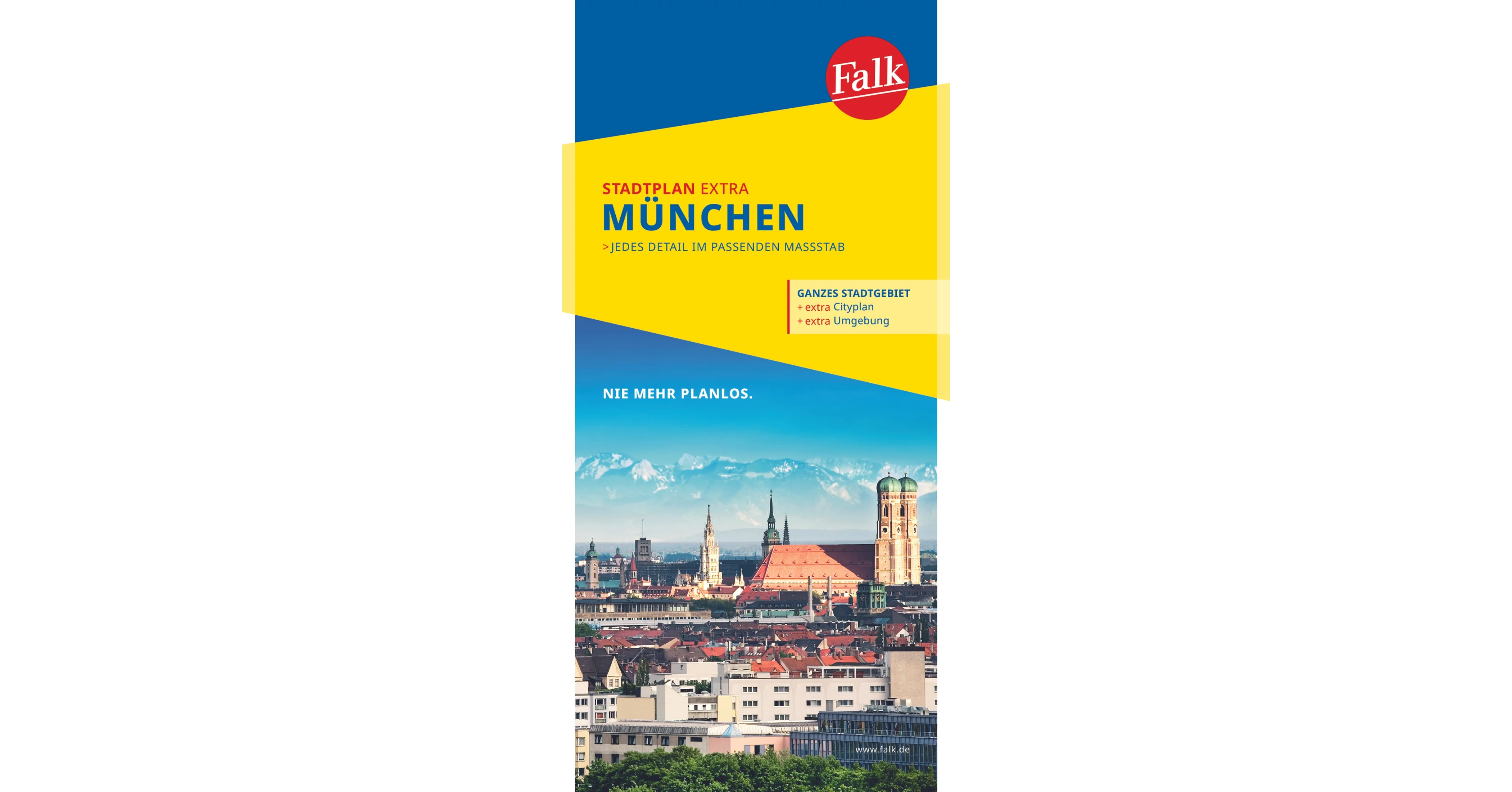 München harta orașului - Extra - Falk-9783827927033