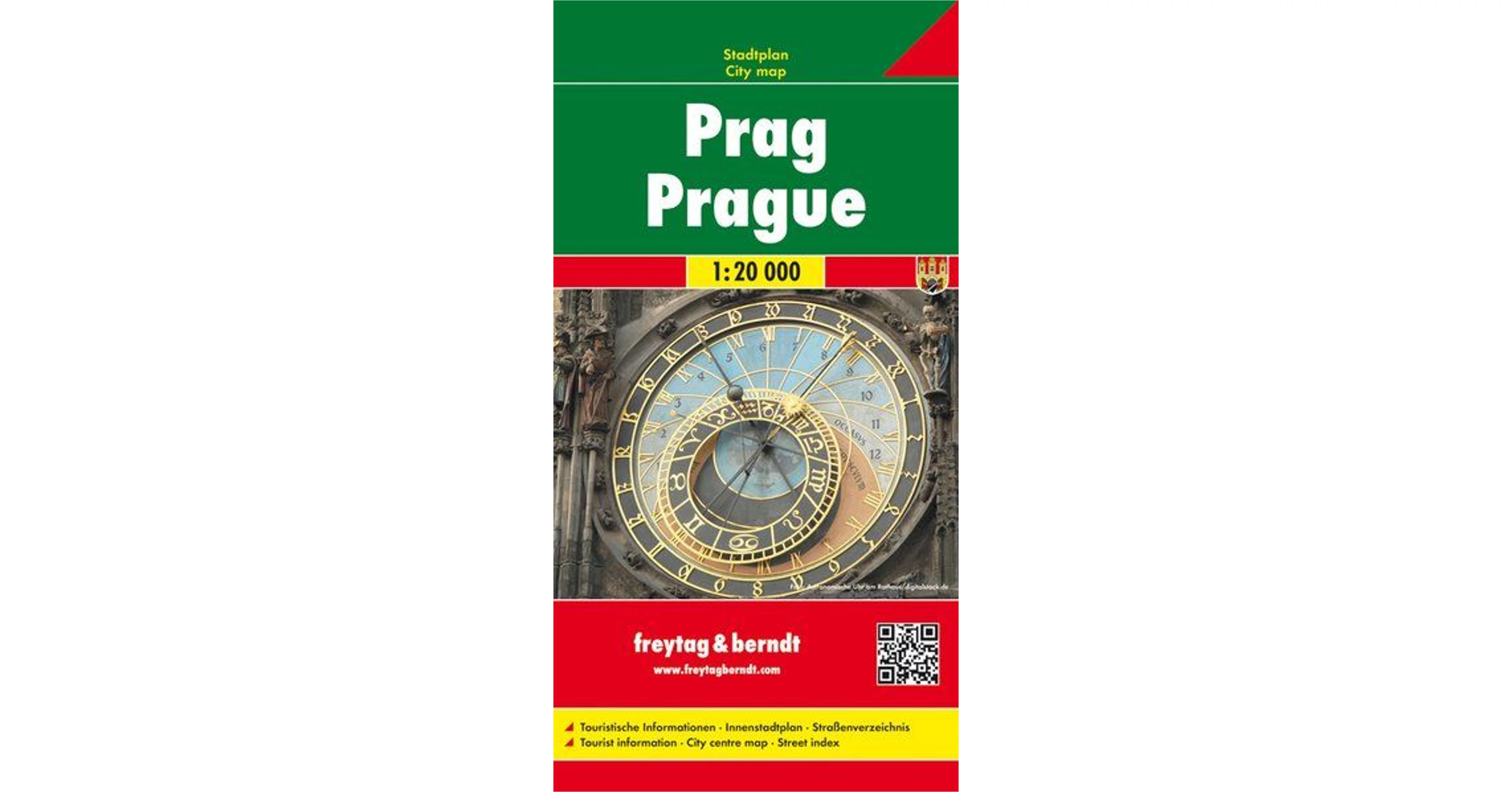 Praga harta orașului (Freytag)