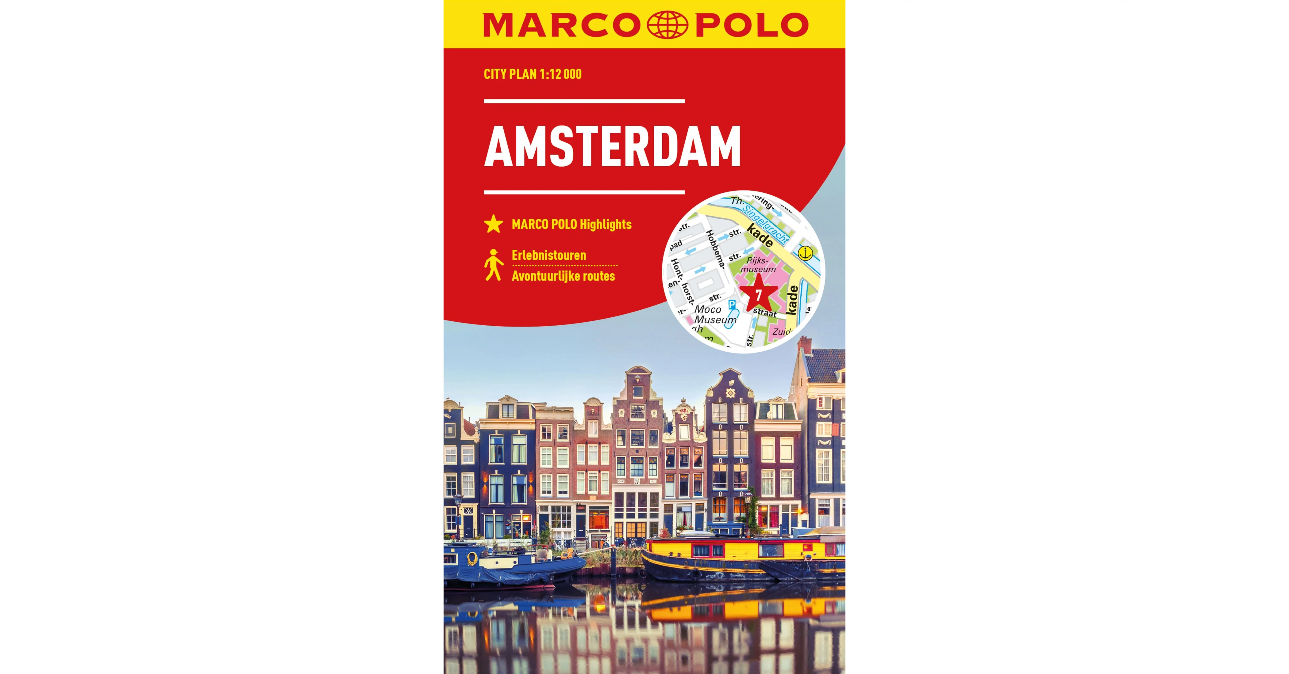 Amsterdam harta orașului-Marco Polo-9783575017000