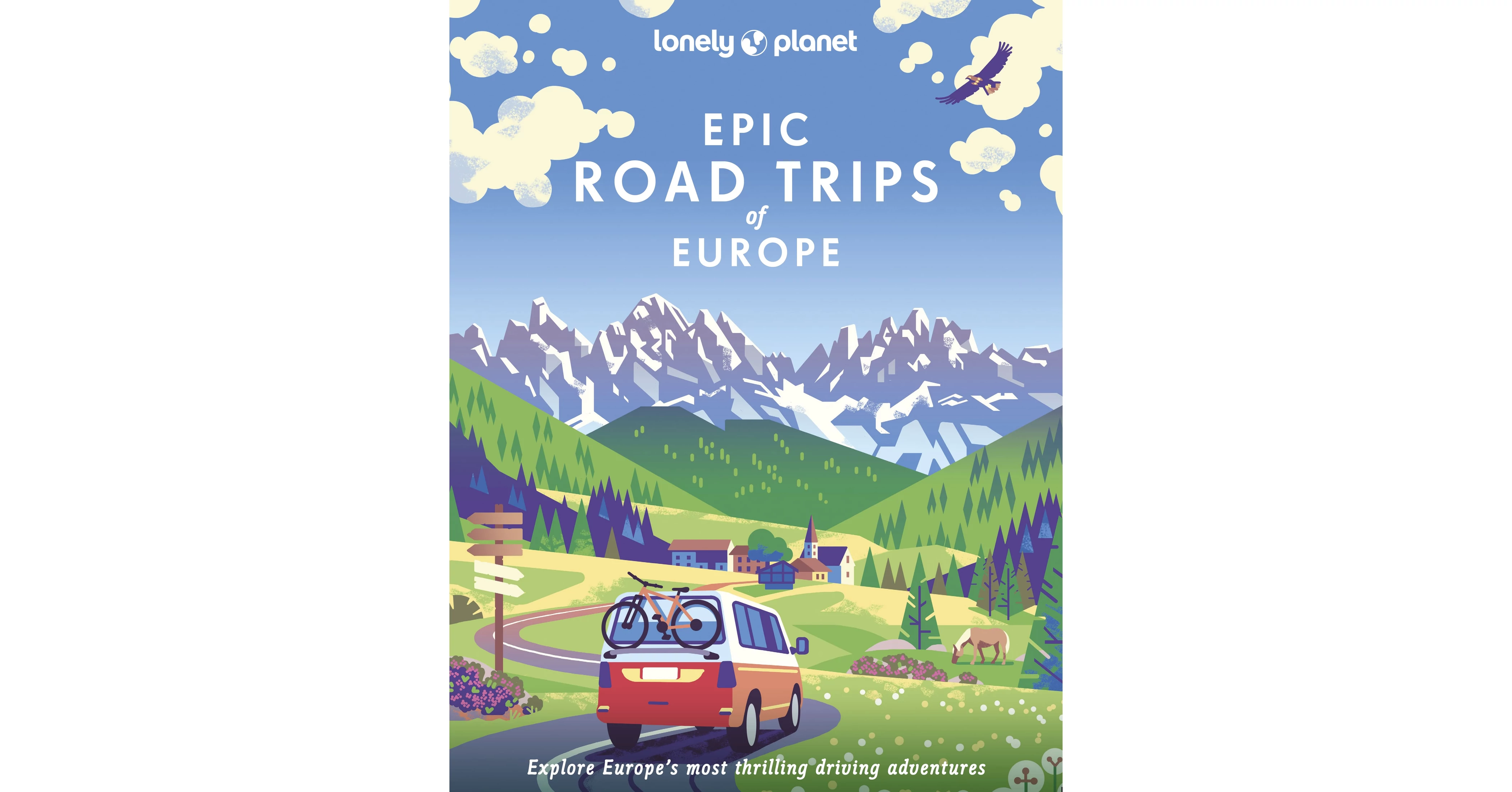 Europa (Epic Road Trips) ghid turistic Lonely Planet (engleză)-9781838695095