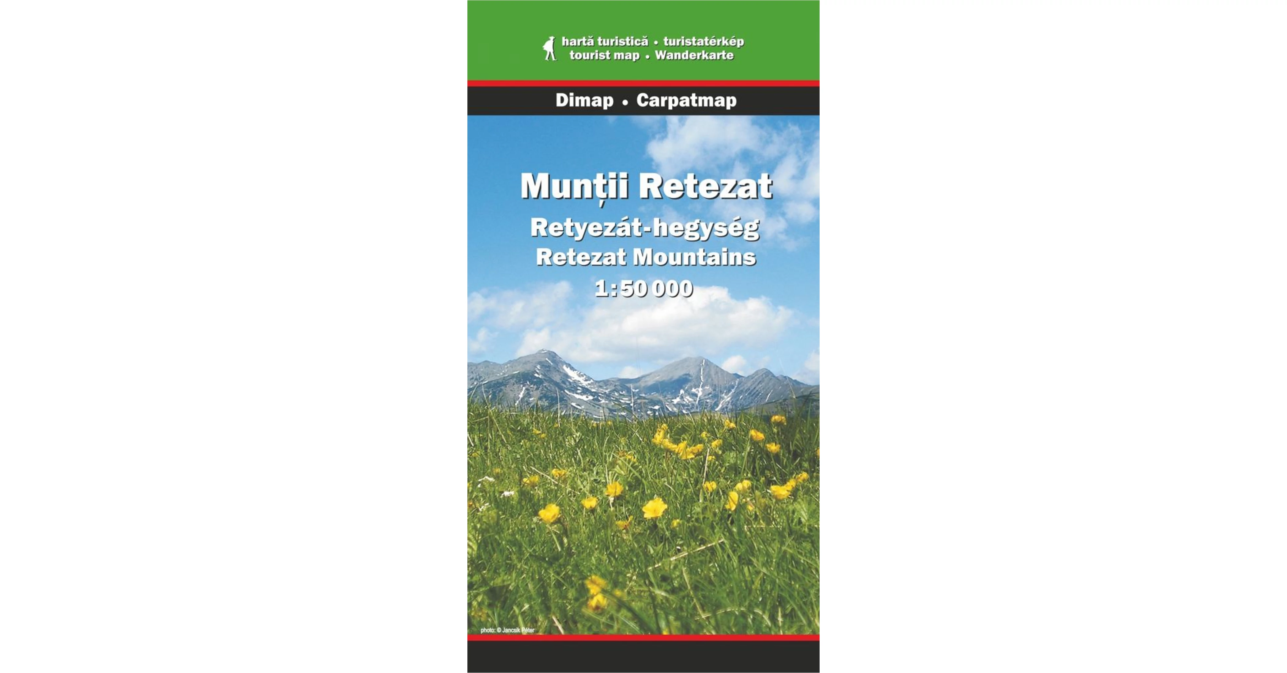 Retezat harta turistică