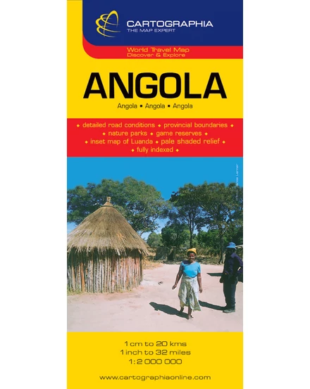 Angola harta