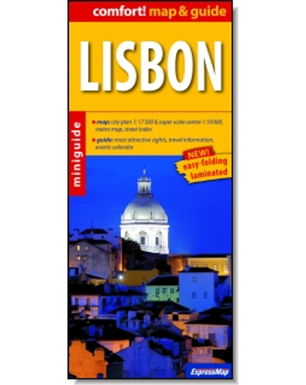 Lisabona (map&guide) harta laminată