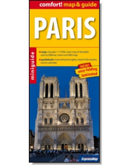 Paris (map&guide) harta (laminat)