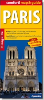 Paris (map&guide) harta (laminat)